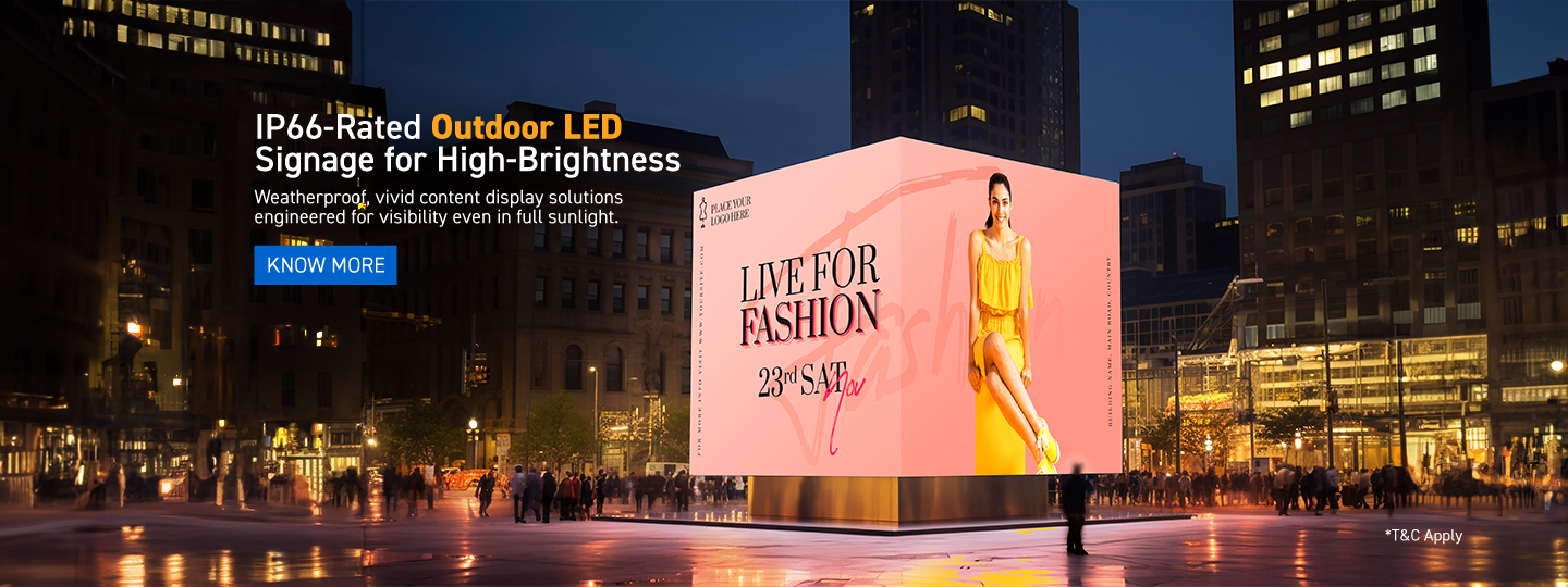 Panasonic Display Solution | Retail, Hospitality & Corporate